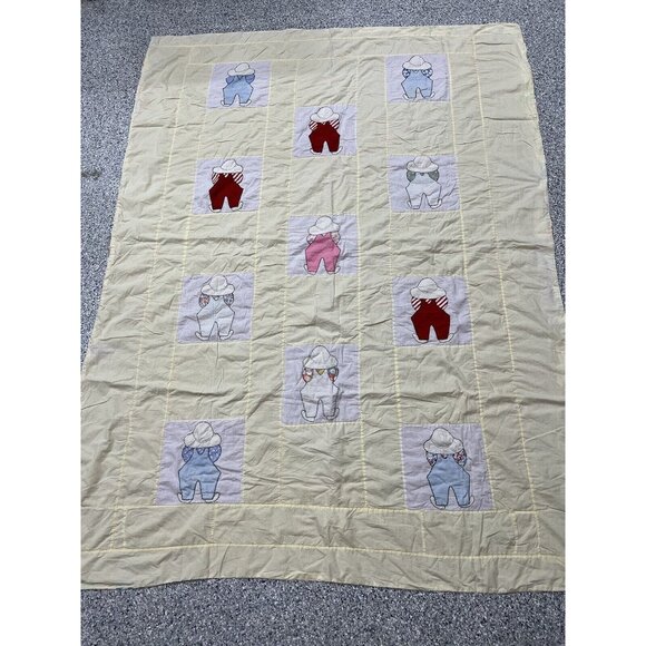 Hand Crafted | Bedding | Overall Sam Hand Embroidered Appliqu Large ...